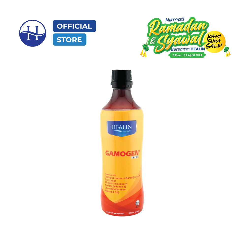 HEALIN GAMOGEN NEW LIQUID 500ML - Healin Malaysia